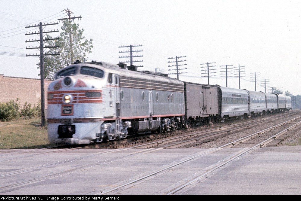 This is Probably the Kansas City Zephyr which Normally Ran Combined with the Nebraska Zephyr
